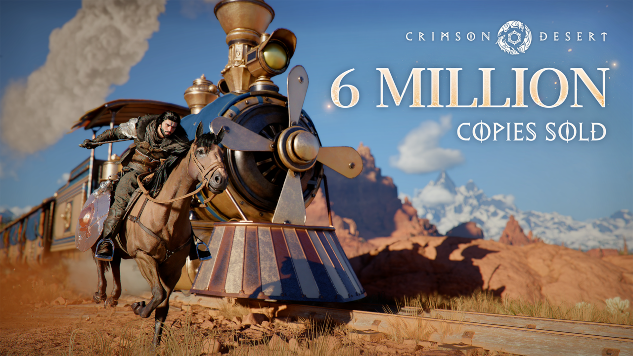 Crimson Desert Surpasses 6 Million Copies Sold Worldwide - TriplePoint ...